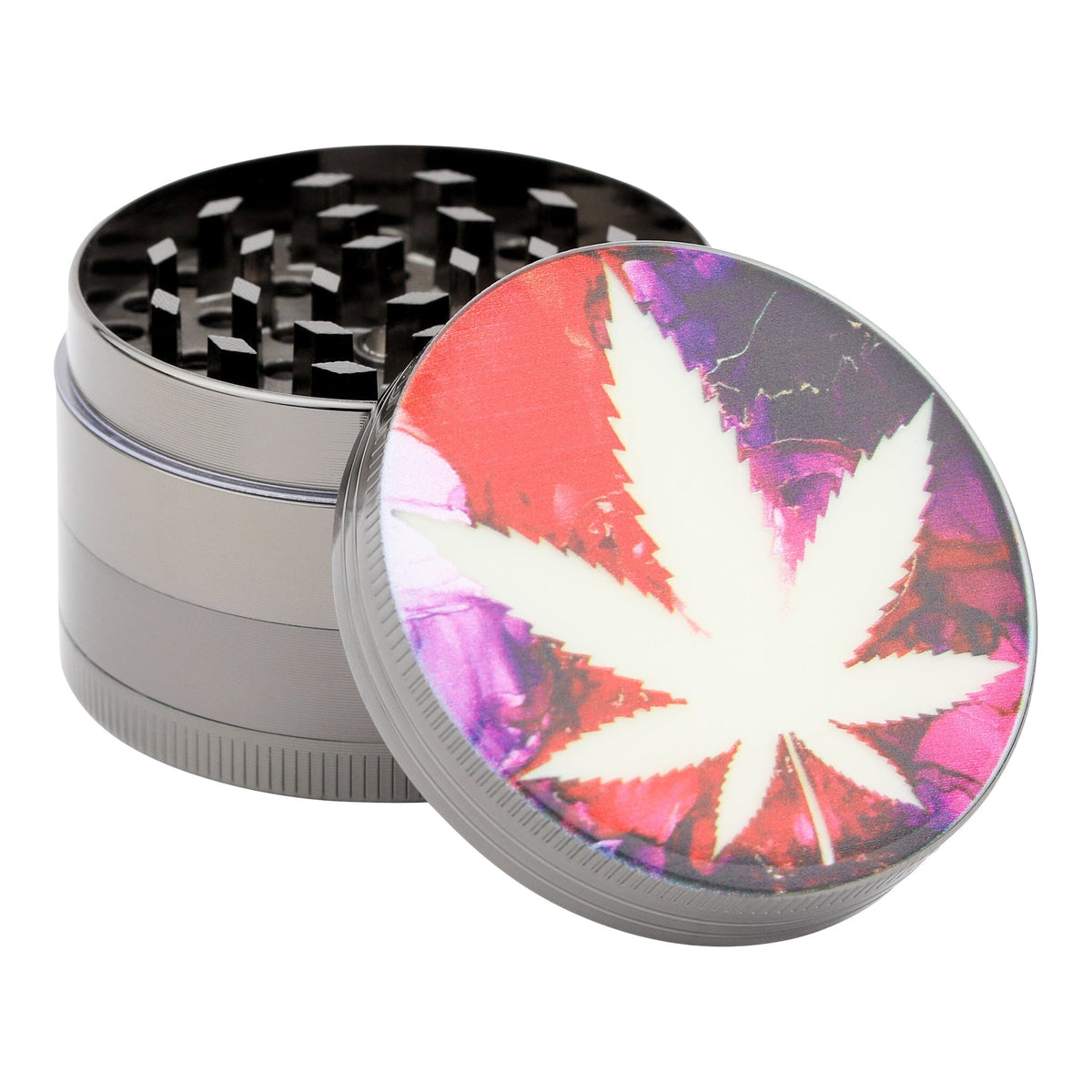 Glowing Leaf Grinder - 52mm