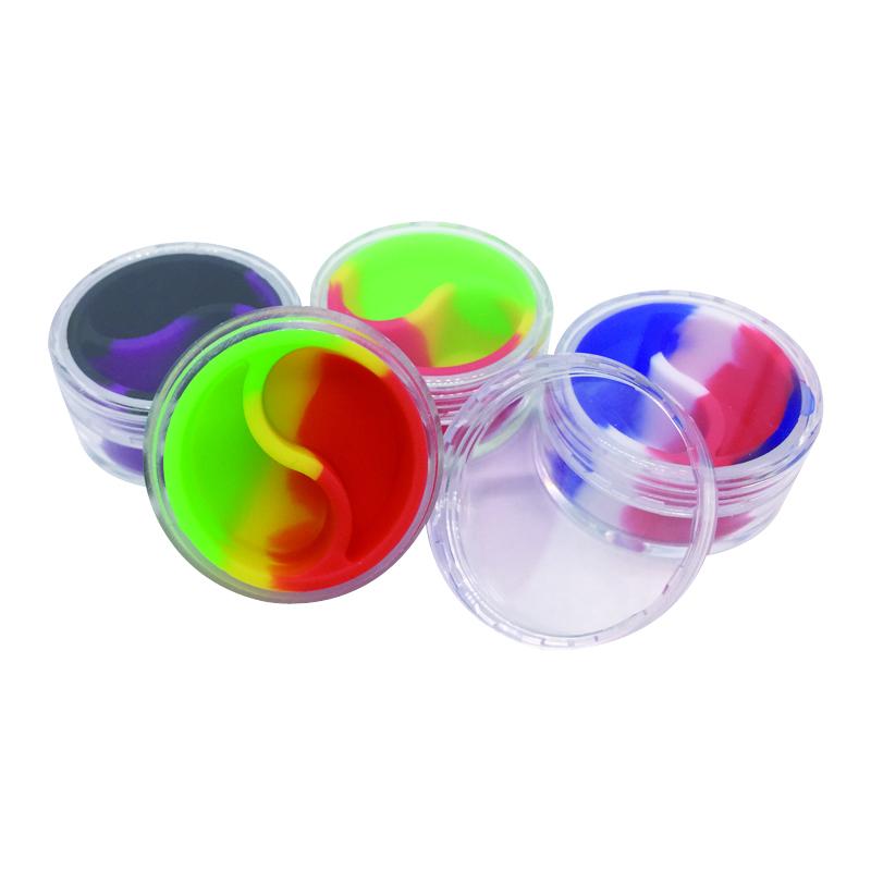 Silicone Container - Plastic Lined Split Jar