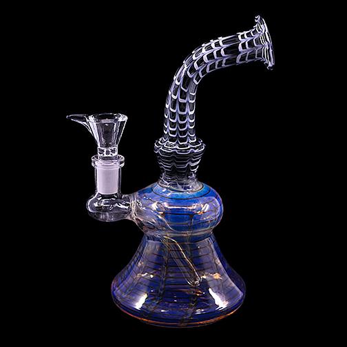Snake Skin Tube Water Pipe (8")